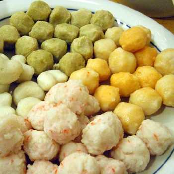 Sturgeon Balls De Luxe With Crab | Public Domain Recipes